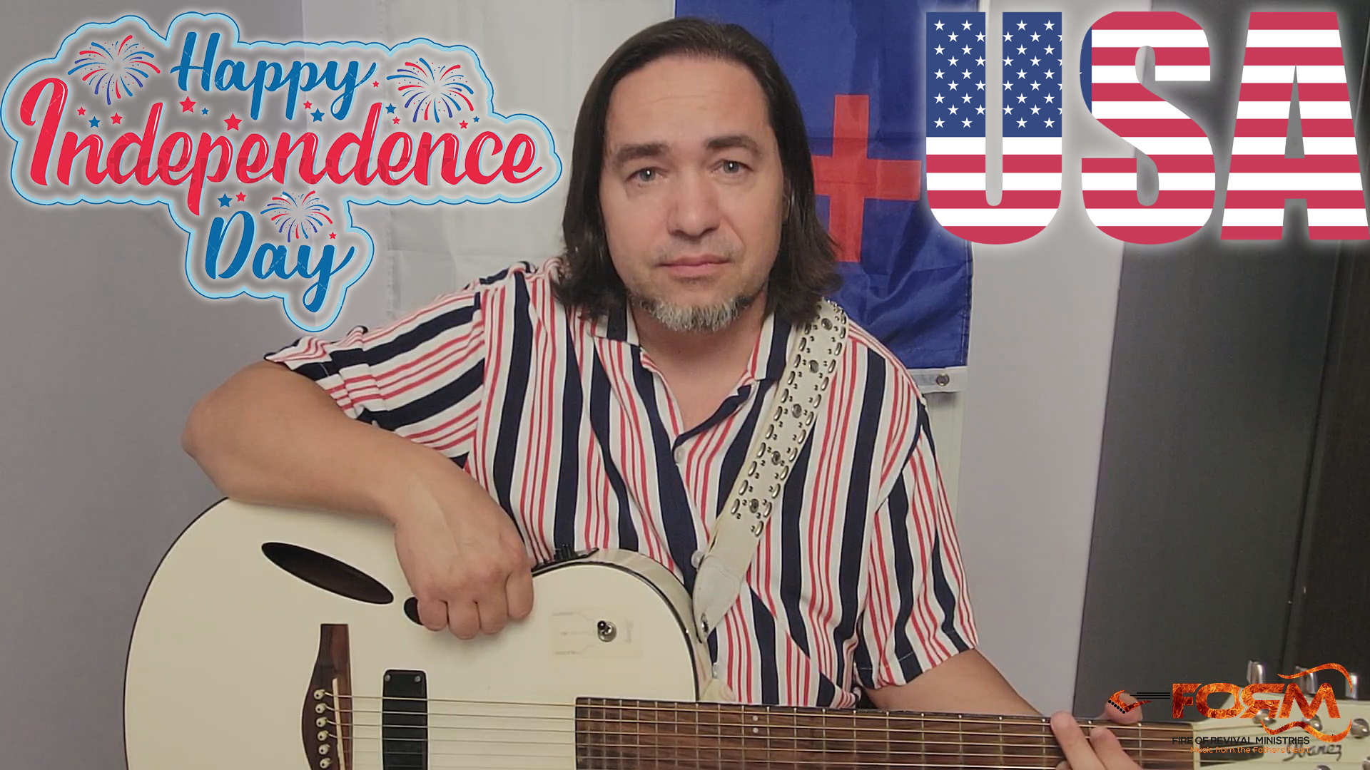 Independence Day_USA_America Runs on Jesus_Acoustic - alexyantsevich